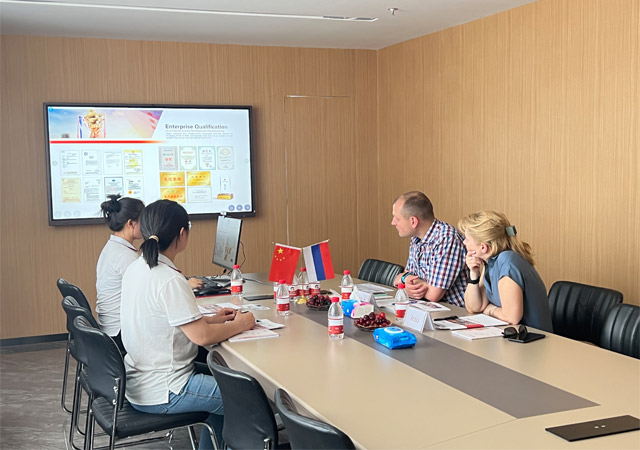 Customer Visit - Gnee Steel Group